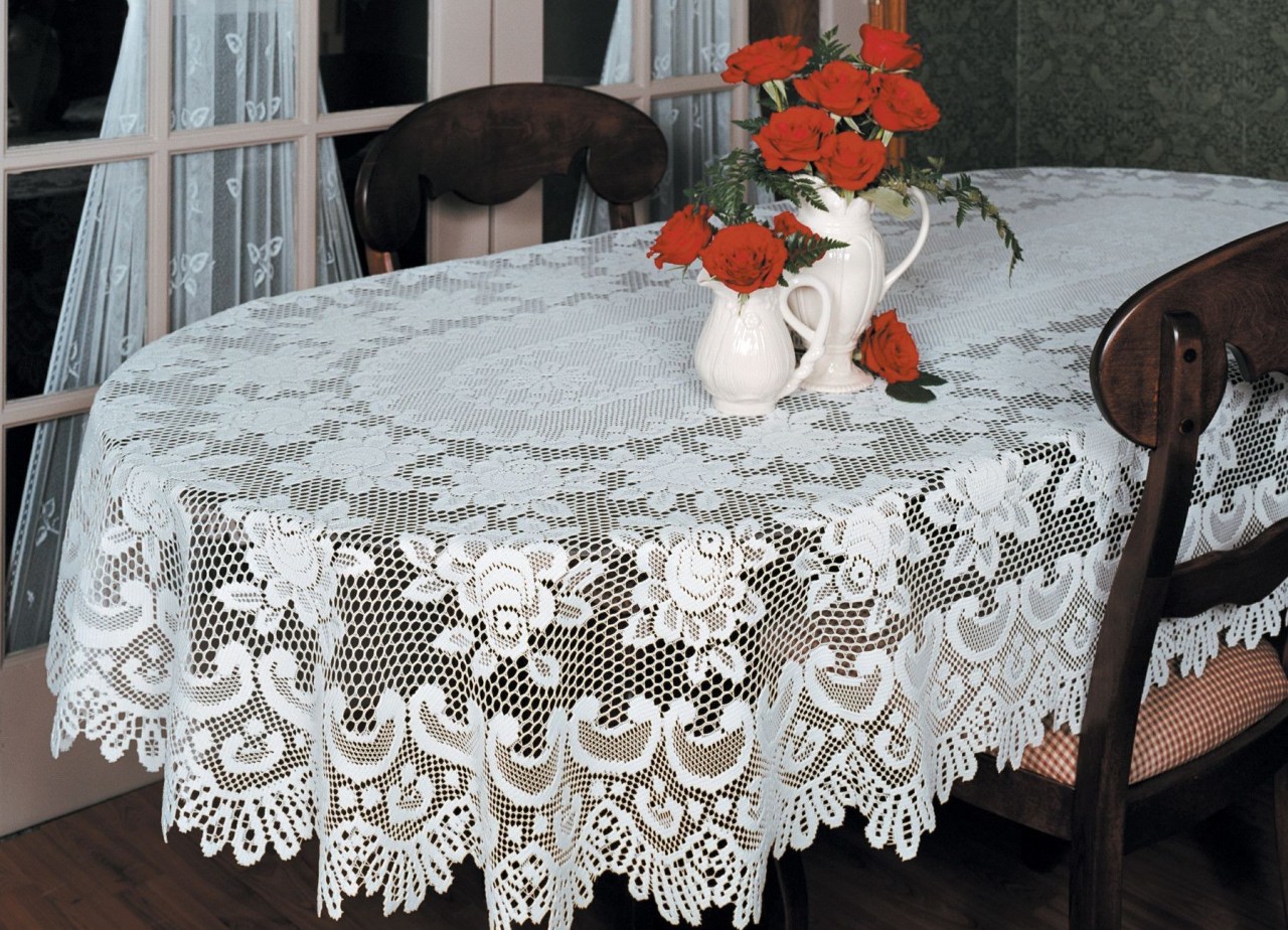 Free Crochet Oval Tablecloth Patterns Oval Crochet Tablecloth Free