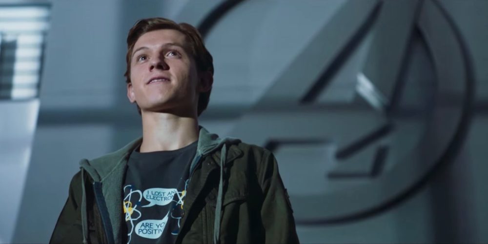 Avengers Infinity War Tom Holland Improvisó Una De Las Escenas