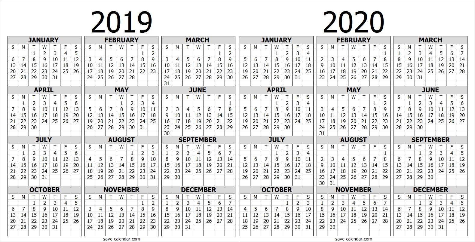 Pick Vertex Calendars 2020 Printable Calendar Printab