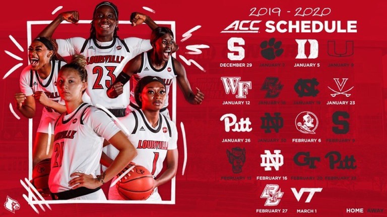 Louisville Womens Basketball Releases Acc Schedule Cardinal Sports Zone