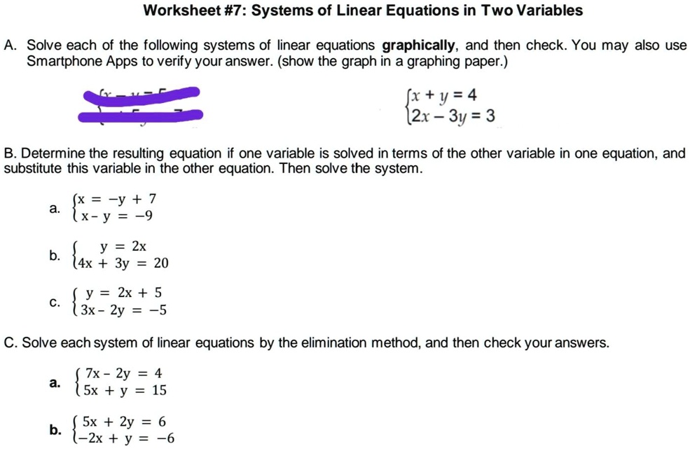 Solving Equations With Variables On Both Sides Worksheet 9th Grade Pdf