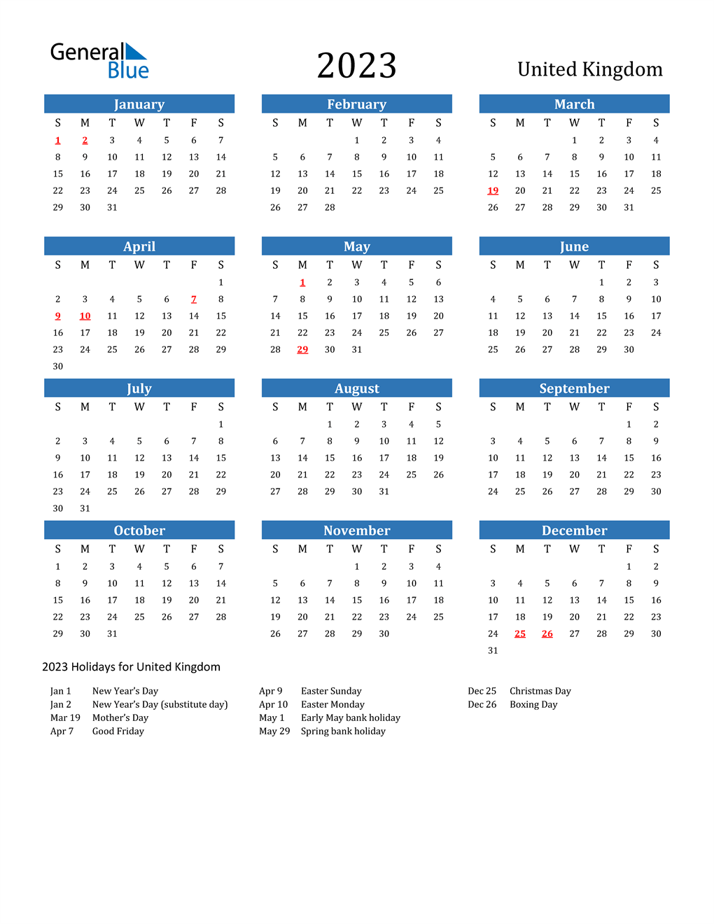 Calendar 2023 Uk With Bank Holidays Get Calendar 2023 Update Gambaran