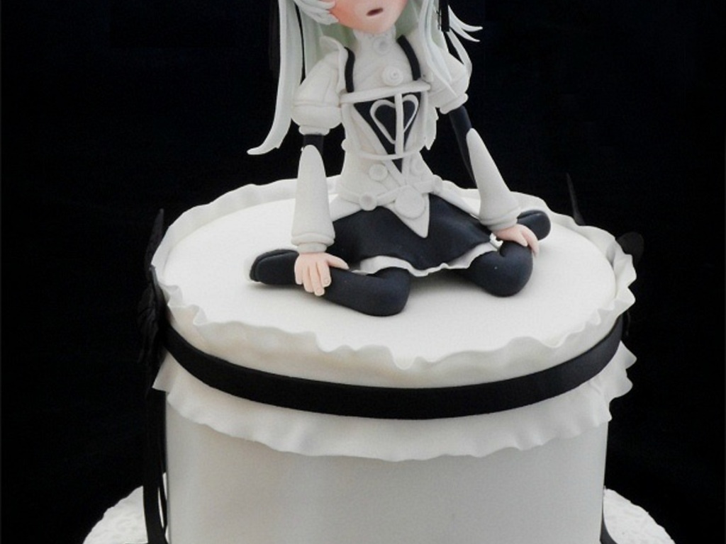 Anime Birthday Cake Japanese Cake Design Japanese Anime Cake Petra