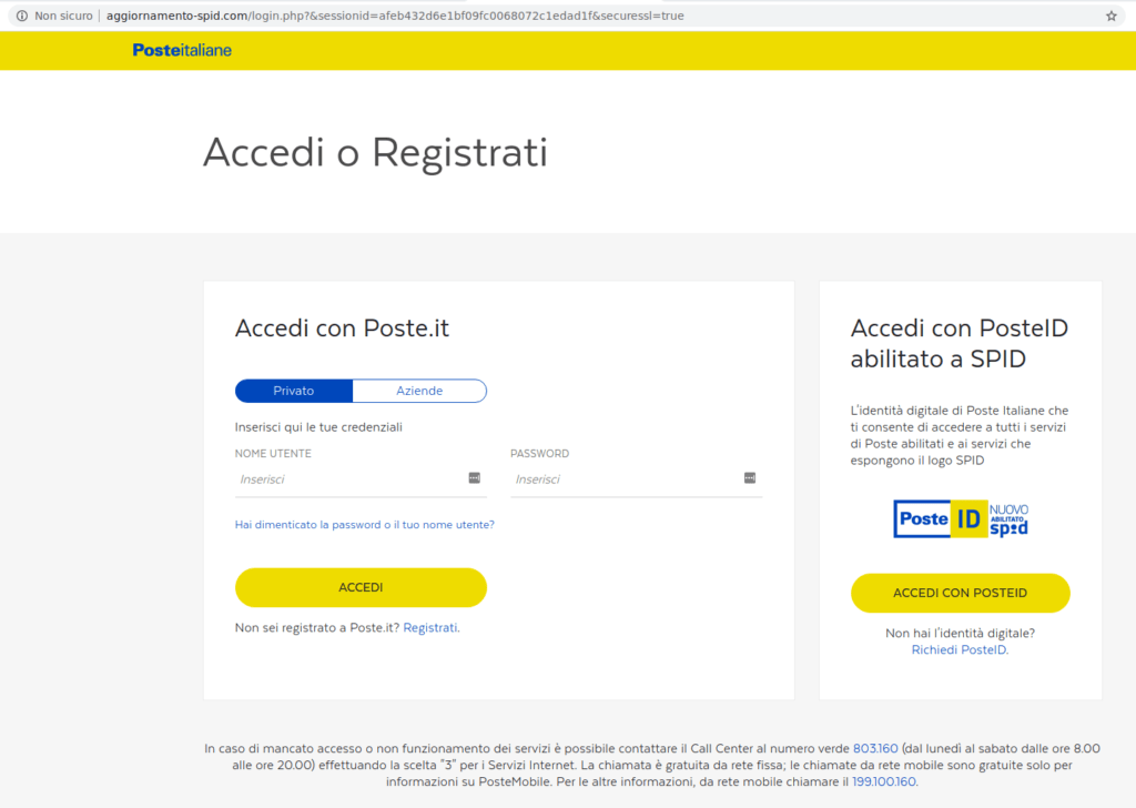 Spid Poste Italiane Spid Poste Italiane Dati Degli Utenti A Rischio