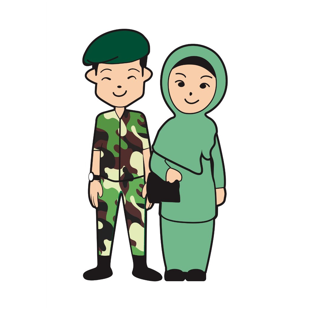 29 Gambar Animasi Tni Dan Ibu Persit Sagan Gambar