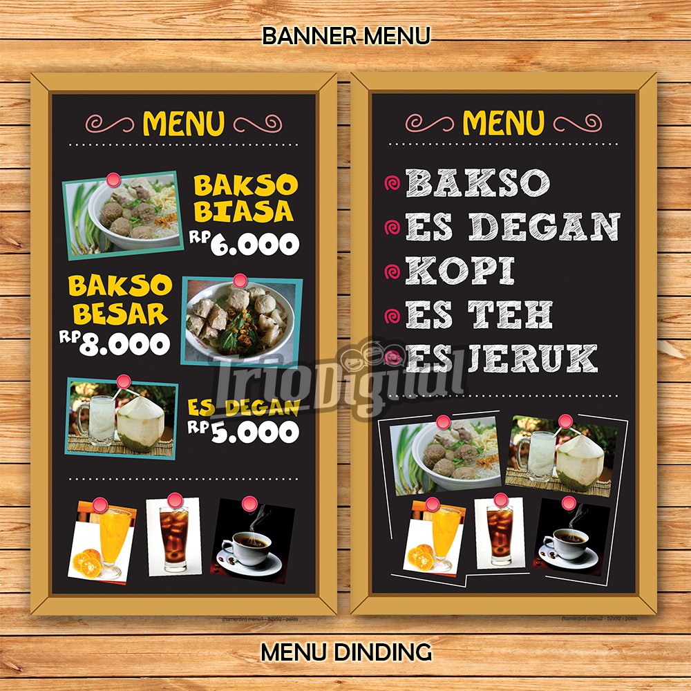 Background Spanduk Menu Makanan Kumpulan Contoh Spanduk Images And