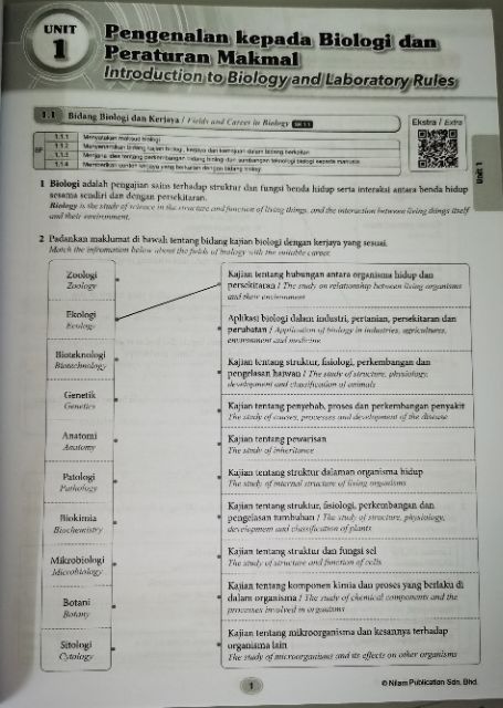 Jawapan Modul Nilam Biologi Tingkatan 4 Kssm Modul Nilam Fizik