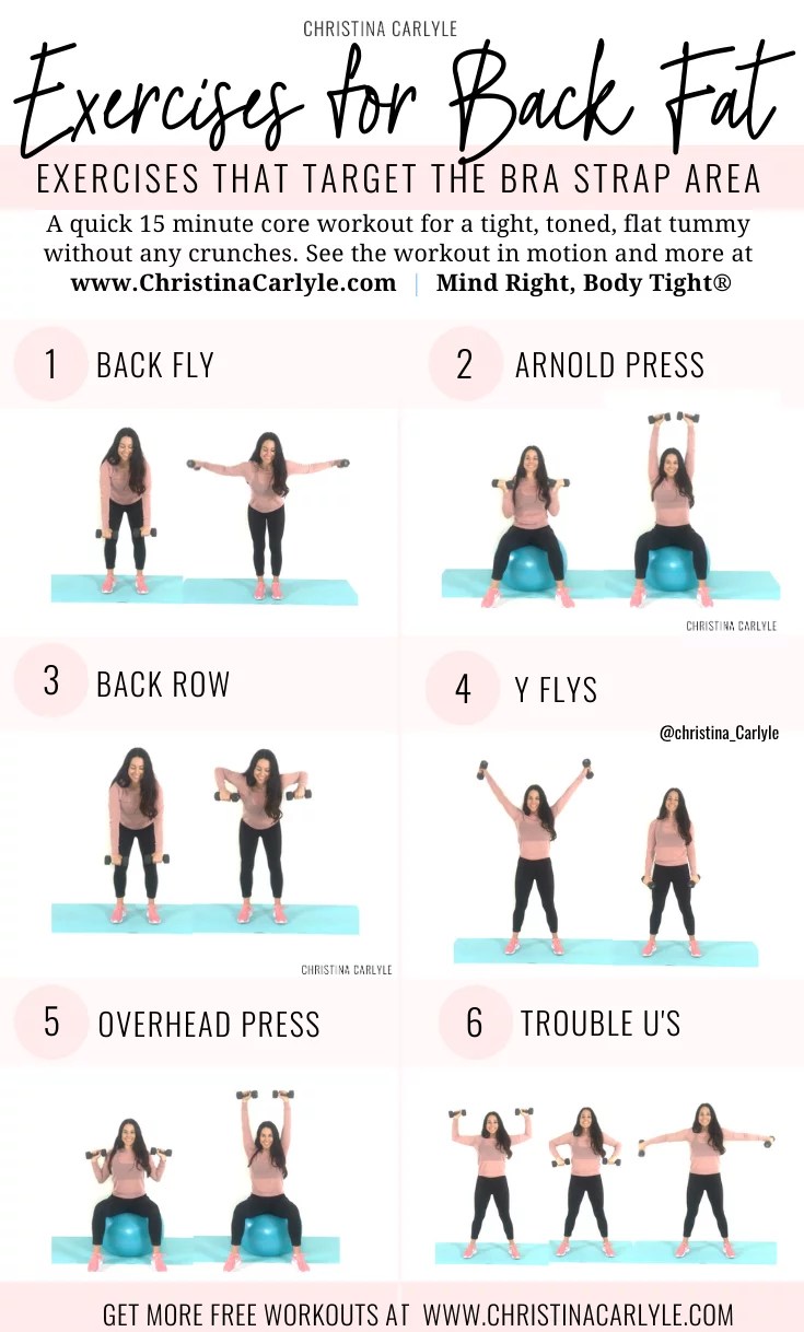 Upper Body Workout To Tone Back And Arms In 15 Minutes Christina Carlyle