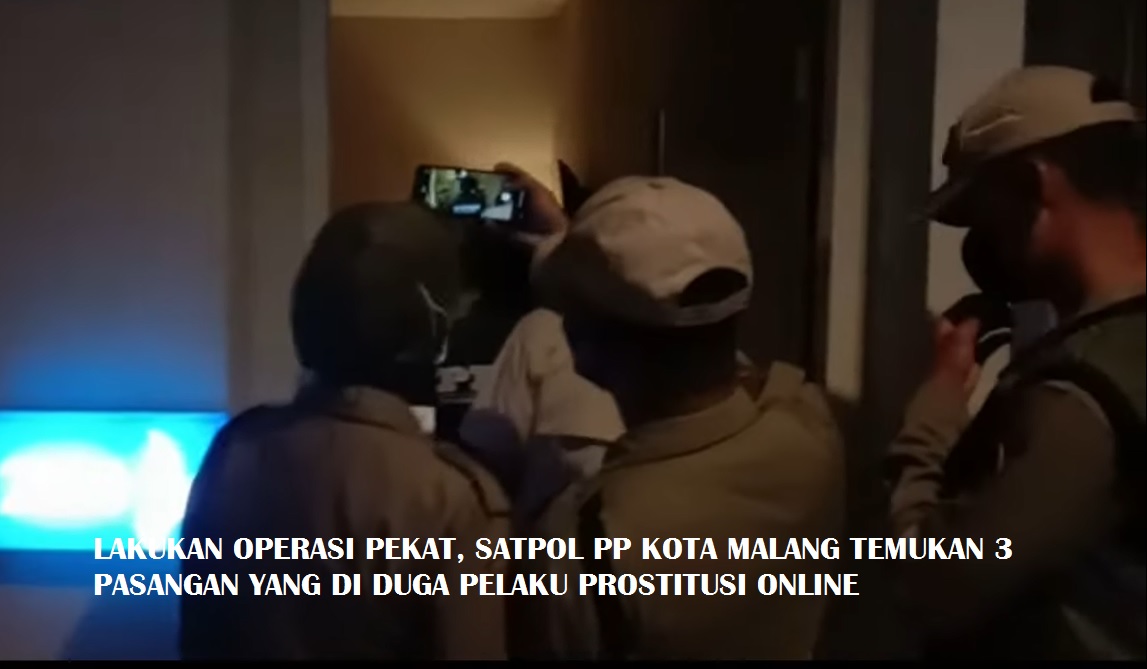 Satpol Pp Kota Malang Amankan 3 Pasangan Yang Di Duga Pelaku