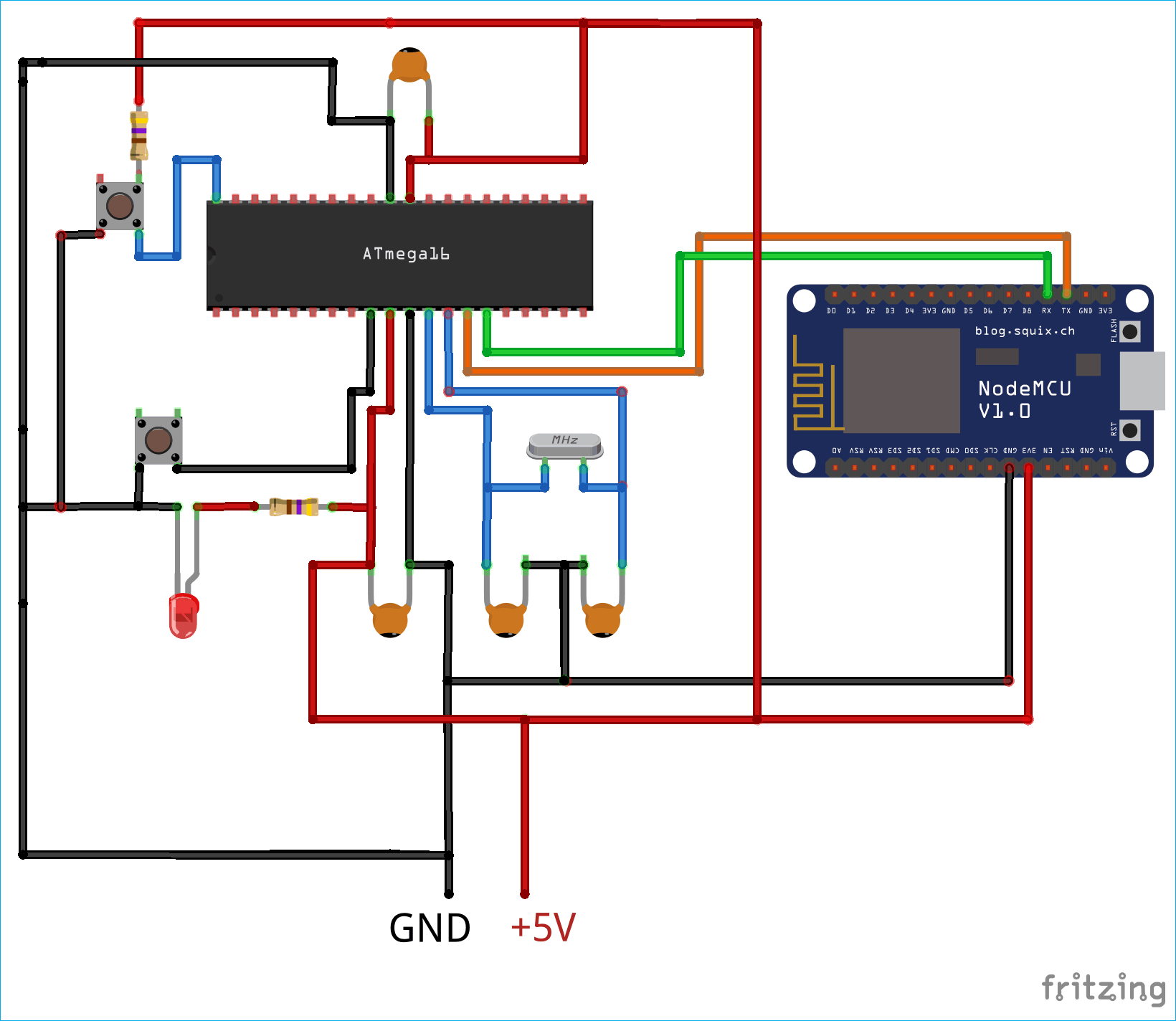 Esp8266 Circuit Diagram