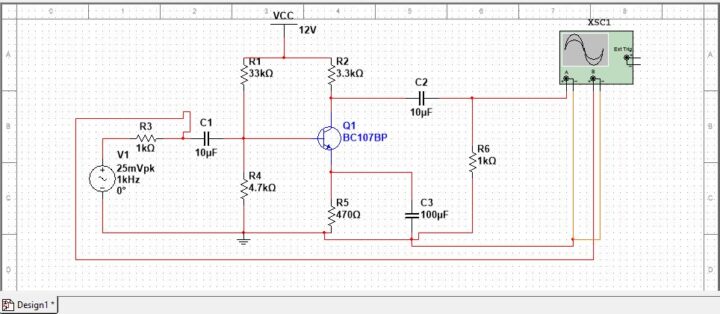 Draw The Circuit Diagram Of Common Emitter Amplifier