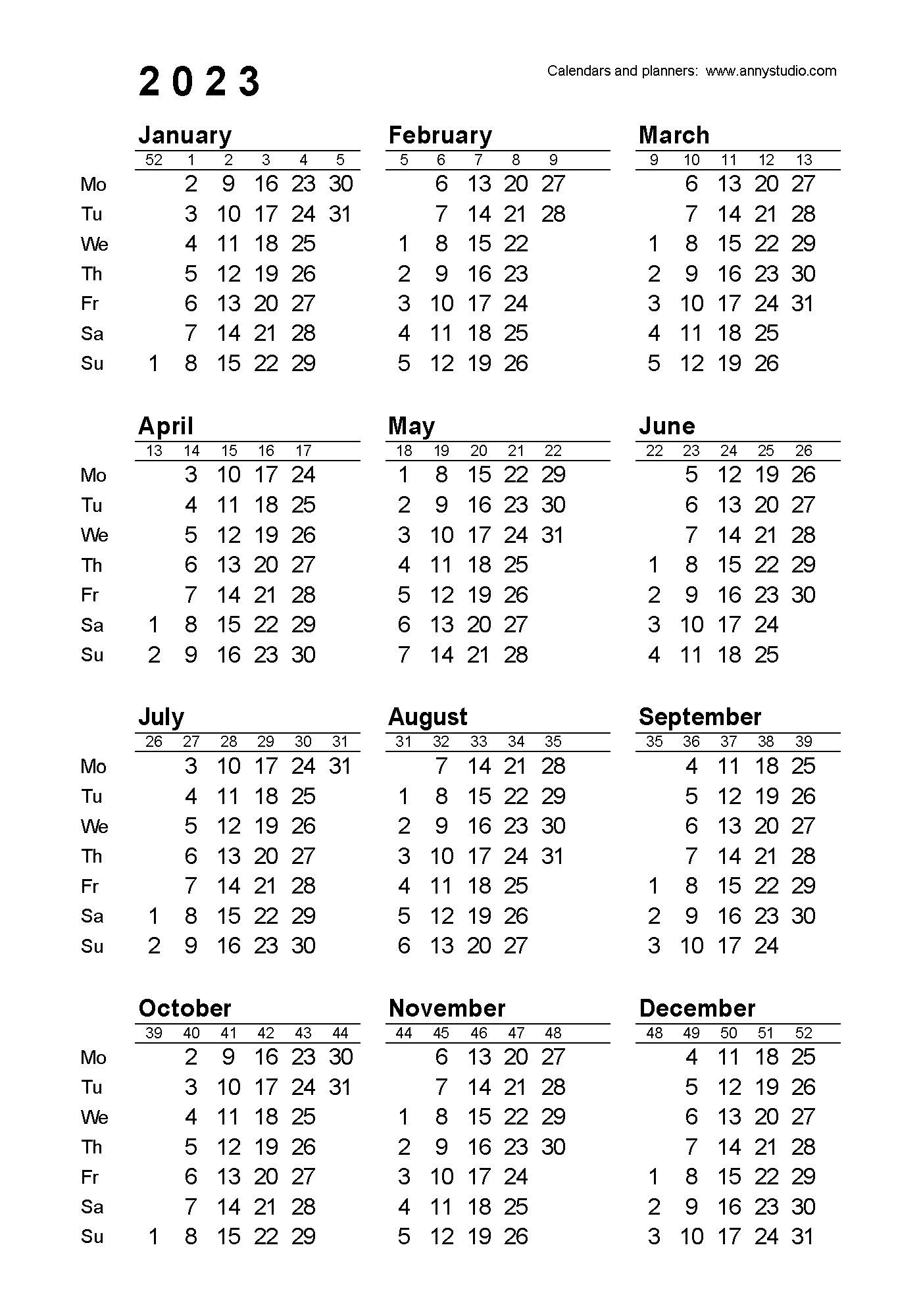 2023 Yearly Calendar Printable Word Mobila Bucatarie 2023 Porn Sex