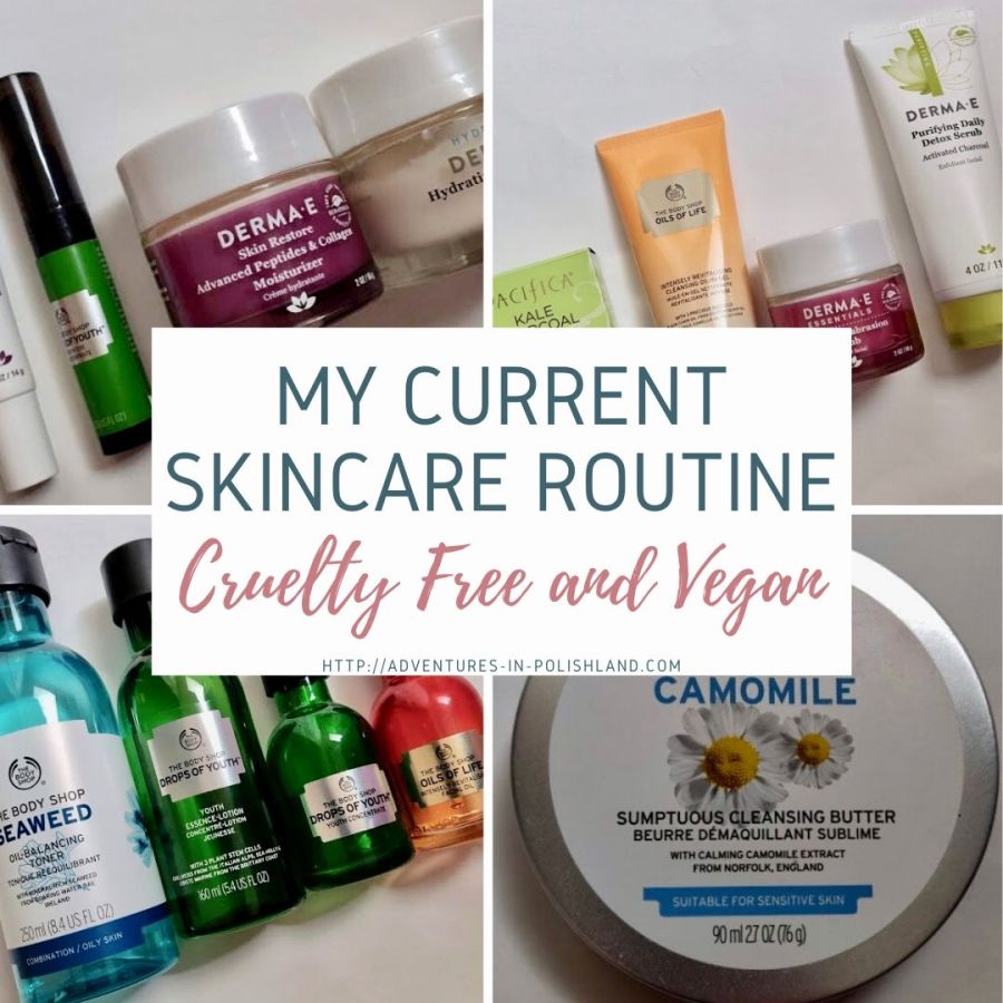 My Current Skincare Routine Cruelty Free And Vegan Adventures In