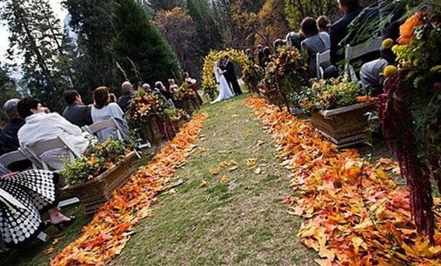 42 Awesome Outdoor Fall Wedding Tips Ideas Addicfashion