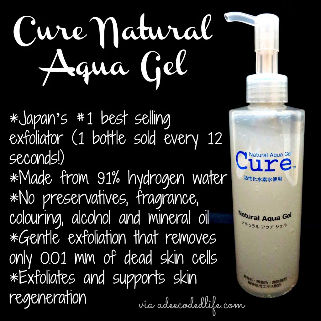 Cure Natural Aqua Gel Review A Deecoded Life