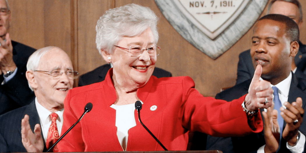 Kay Ivey Reports Large Campaign Contributions