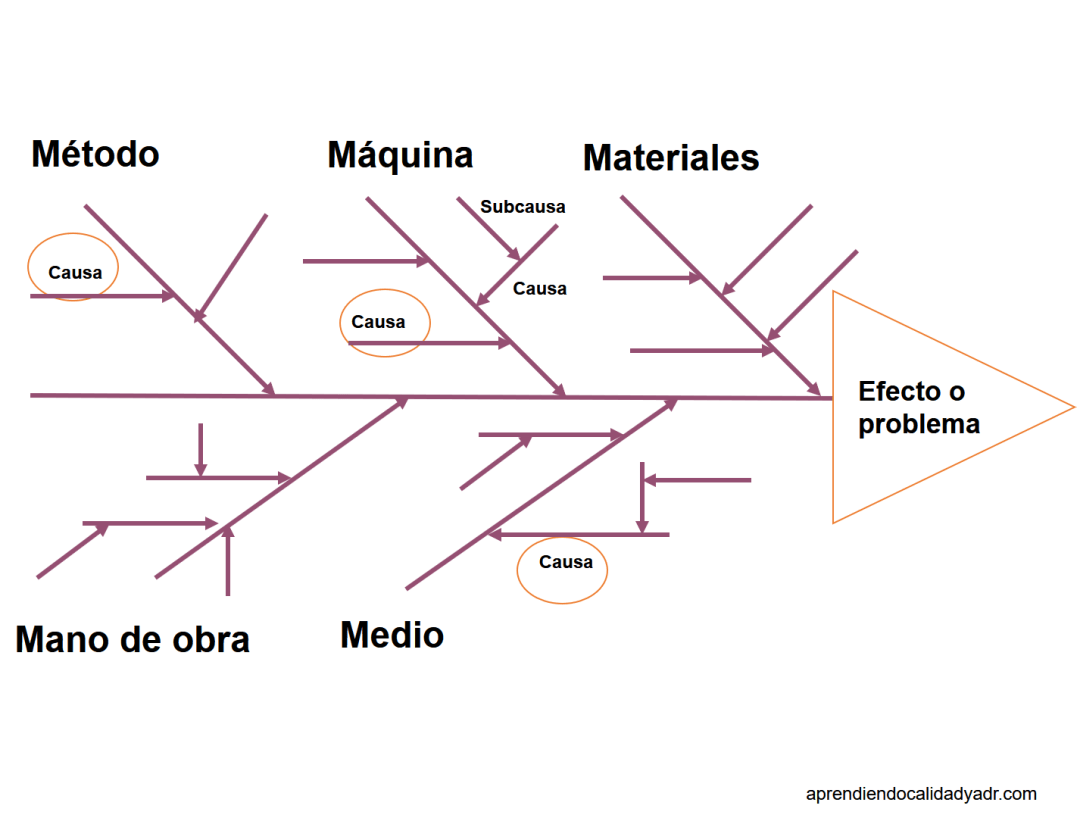 El Diagrama Causa Efecto Calidad Y Adr