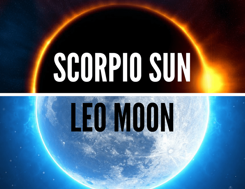 Scorpio Sun Leo Moon Personality