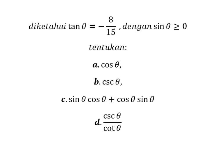 Soal Trigonometri Kelas X Ilmu