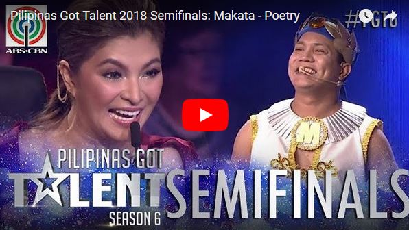 Watch Pilipinas Got Talent 2018 Season 6 Semi Finals Hugot Poetry Of