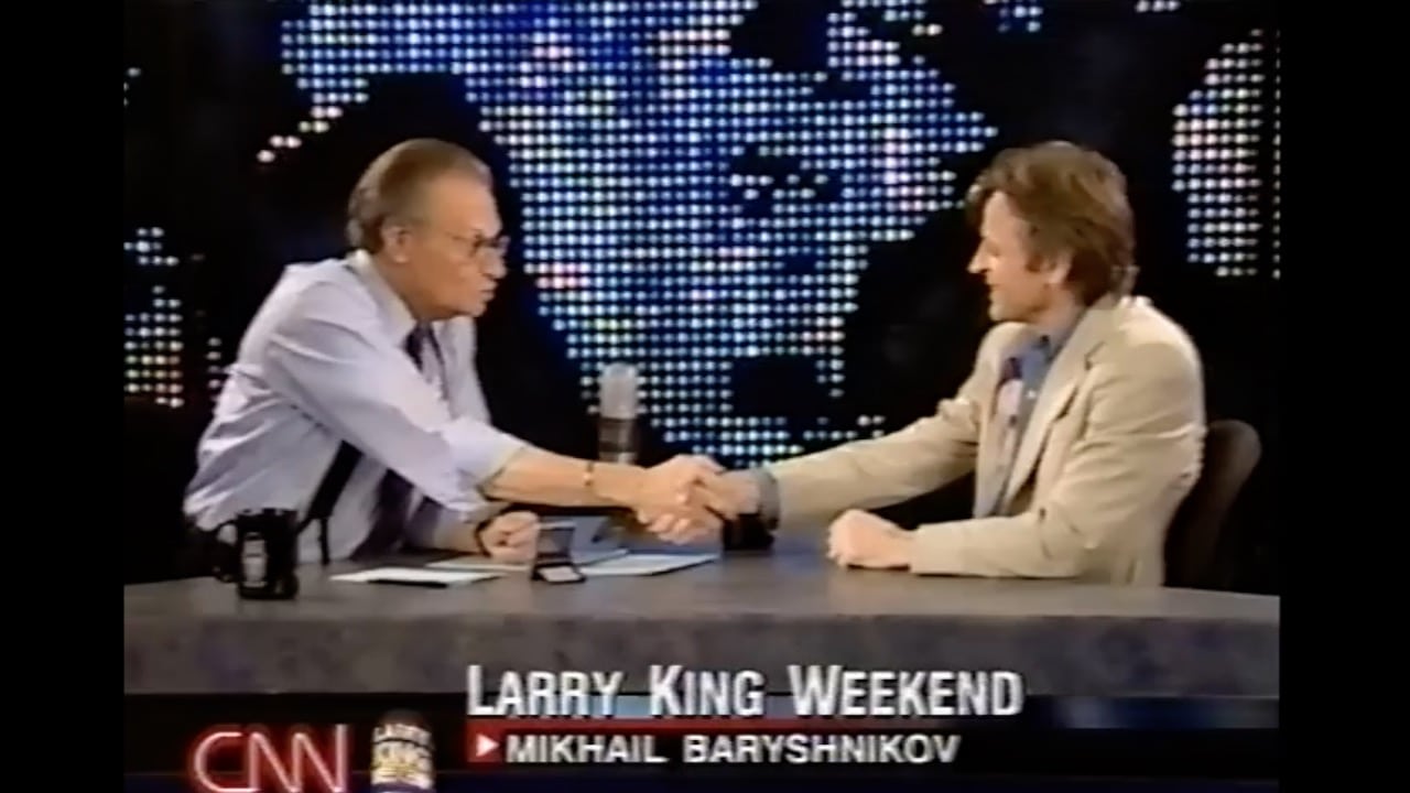 Baryshnikov Interview On Cnn Larry King Live 2002 Ballet Focus