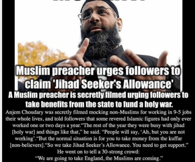 Uk Not Only Is Notorious Muslim Hate Preacher Terrorism Supporter