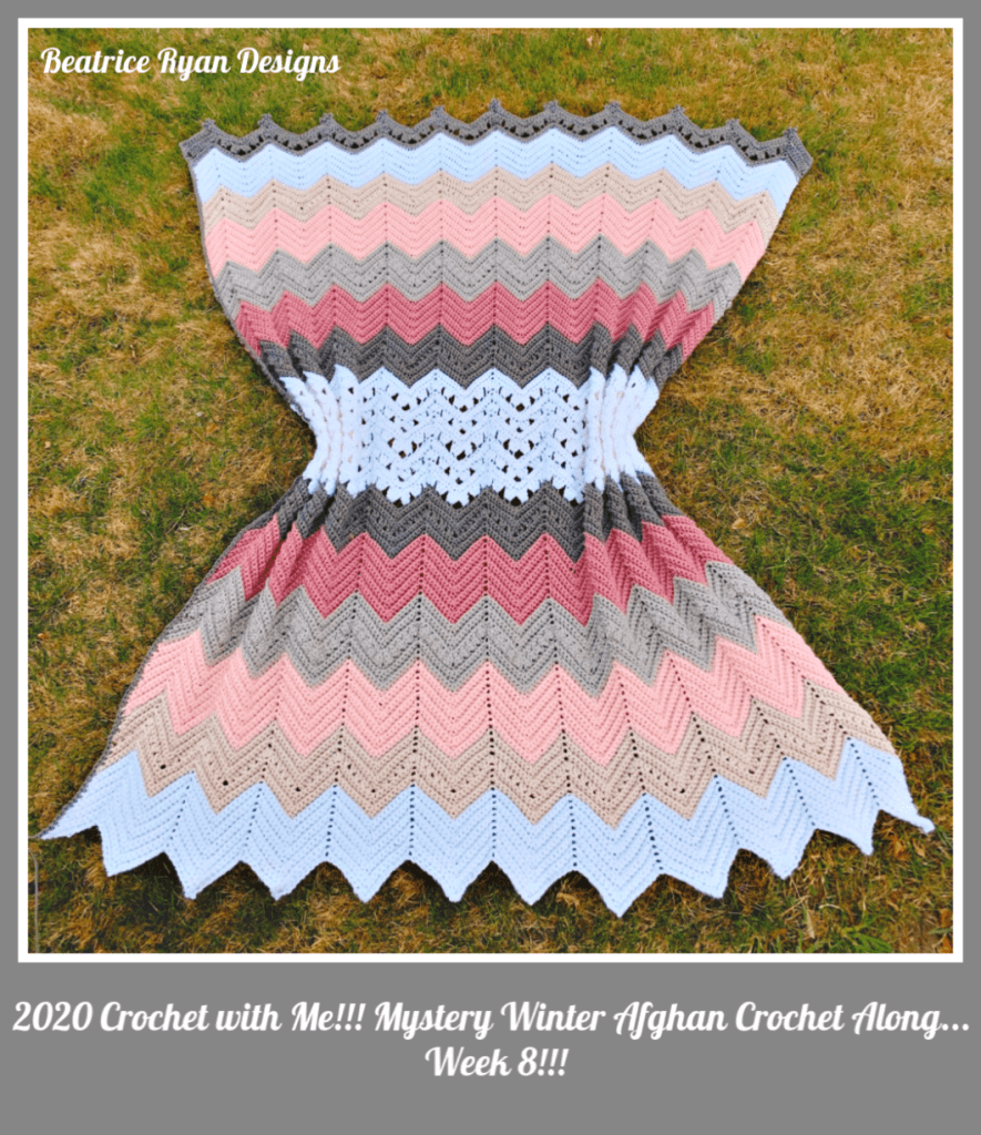 2020 Crochet With Me 7th Annual Mystery Afghan Cal Week 8