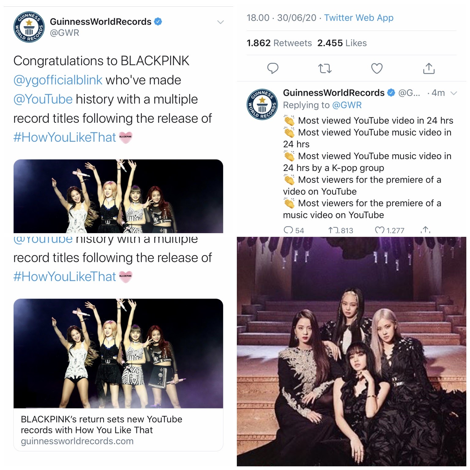 Blackpink Hylt Breaks Multiple Guinness World Records