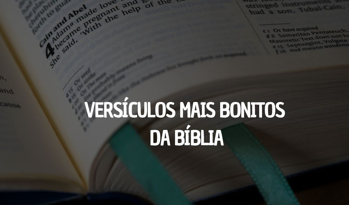 Versículos Mais Bonitos Da Bíblia