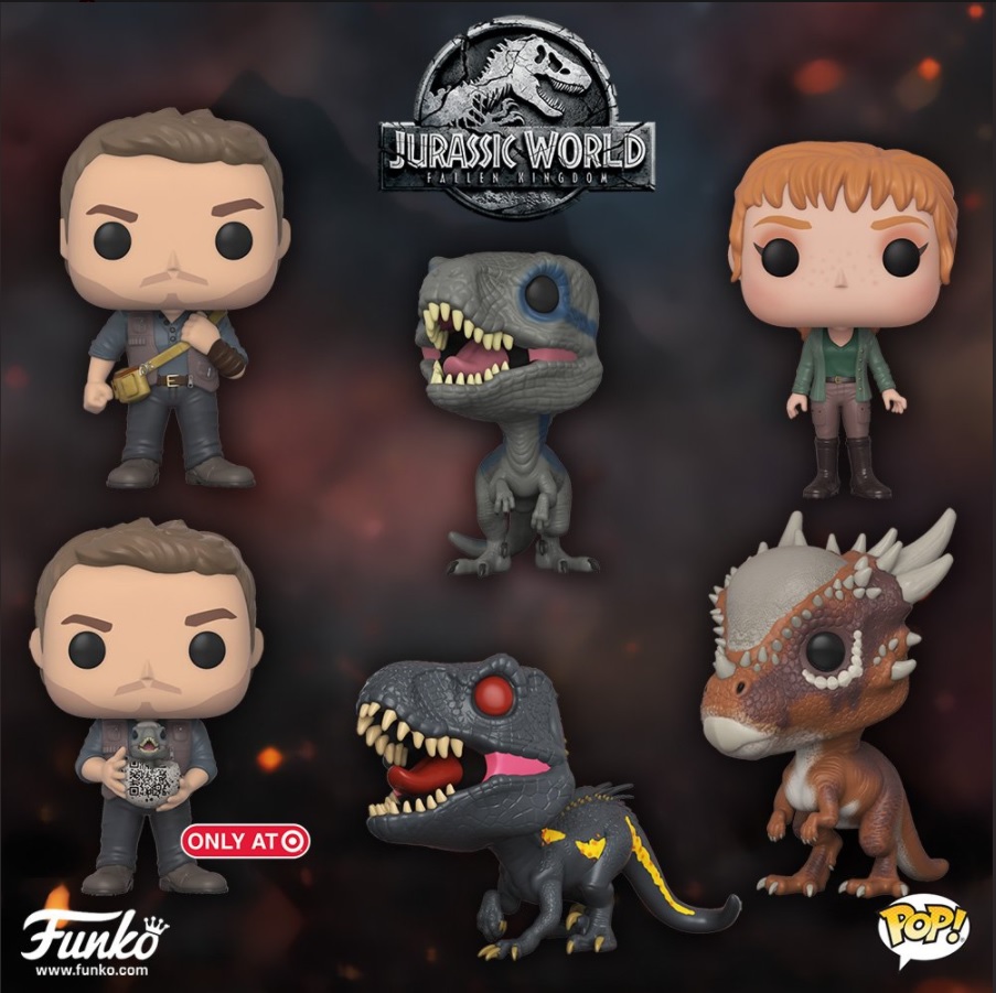 Funko Shows Off Full Line Of Jurassic World Fallen Kingdom Pop