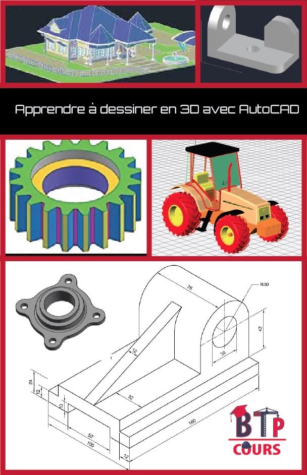 Apprendre à Dessiner En 3d Avec Autocad Cours Btp