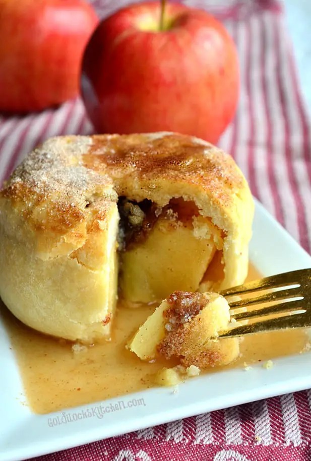 Baked Apple Dumplings • The Goldilocks Kitchen