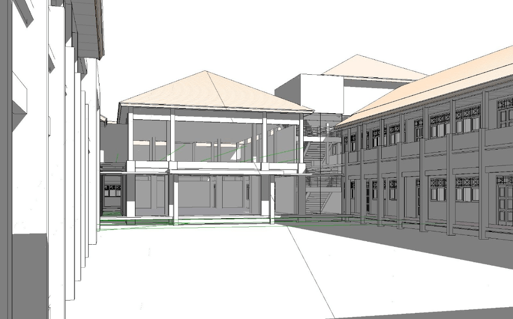 Ide Desain Gedung Sekolah Gambar Desain Arsitek