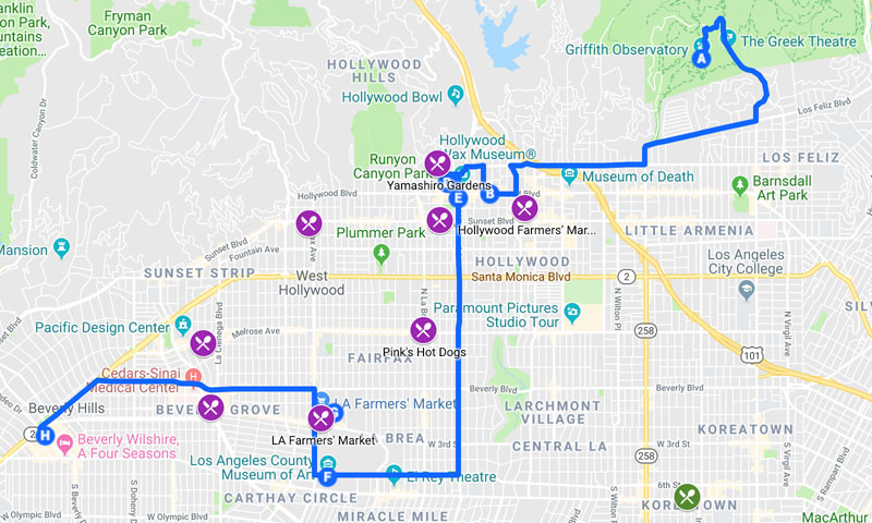 Optimal Los Angeles Itinerary For First Time Visitors Girl Eat World