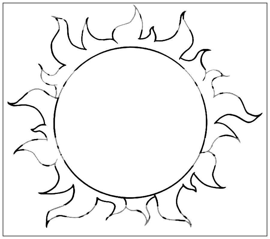 Dibujos De Sol Para Colorear Dibujos Del Sol Dibujos