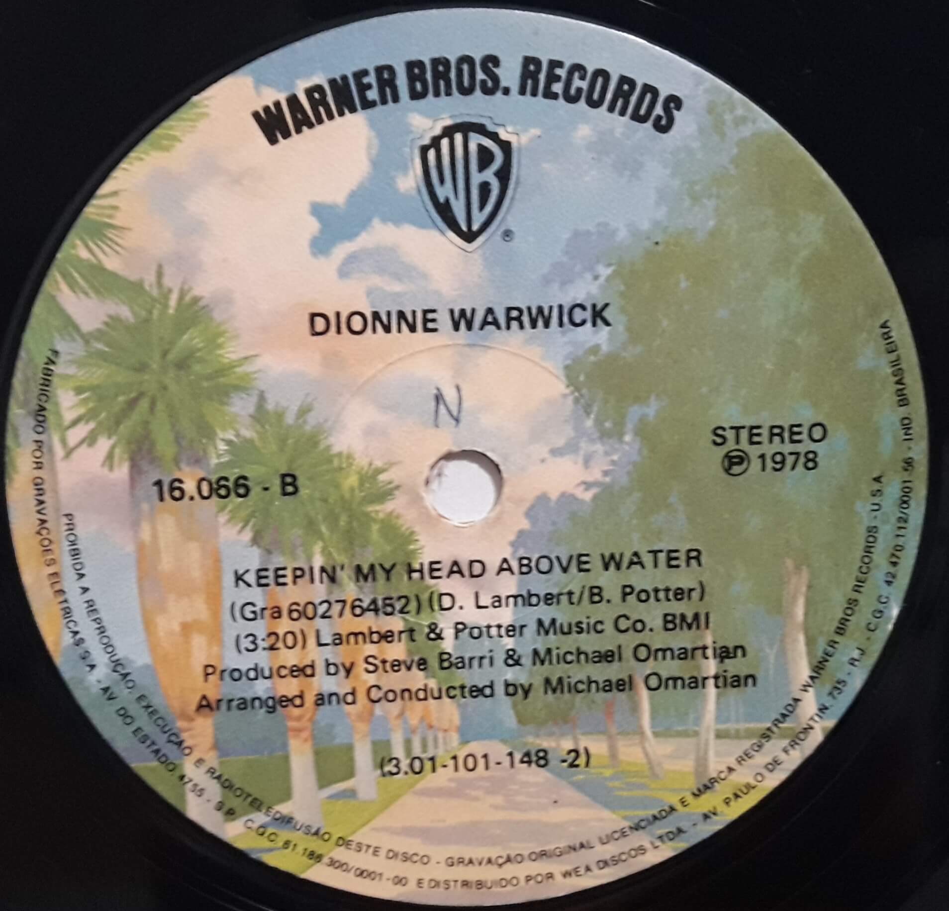 Dionne Warwick Dont Ever Take Your Love Away 1978 Wb Fora De