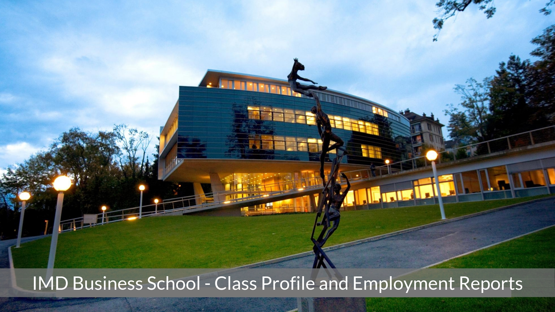 Imd Business School Imd Mba Program Class Profile Employment