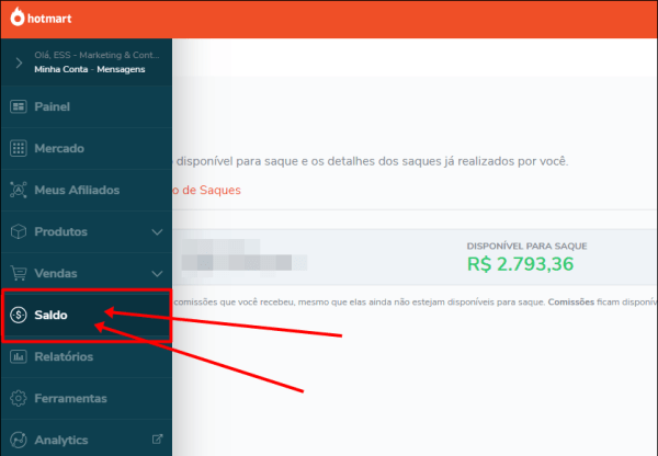 Como Realizar Um Saque Na Hotmart Passo A Passo Info Empreendedor