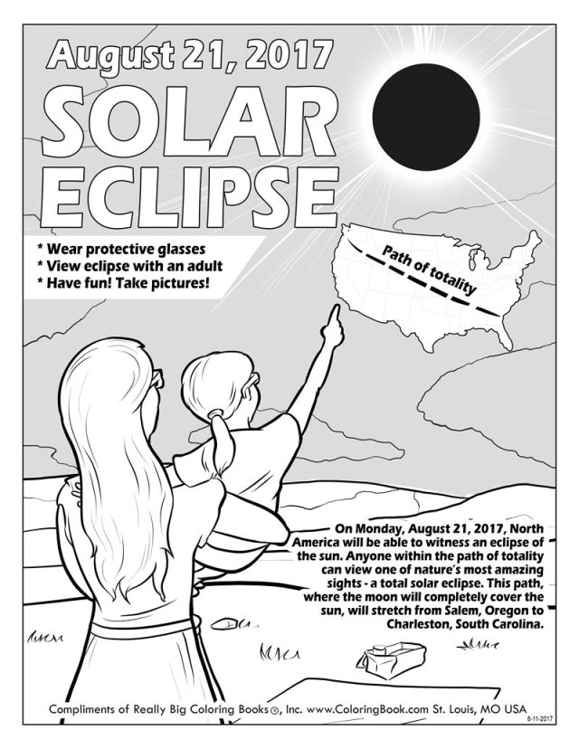 21 Elegant Picture Of Solar Eclipse Coloring Page