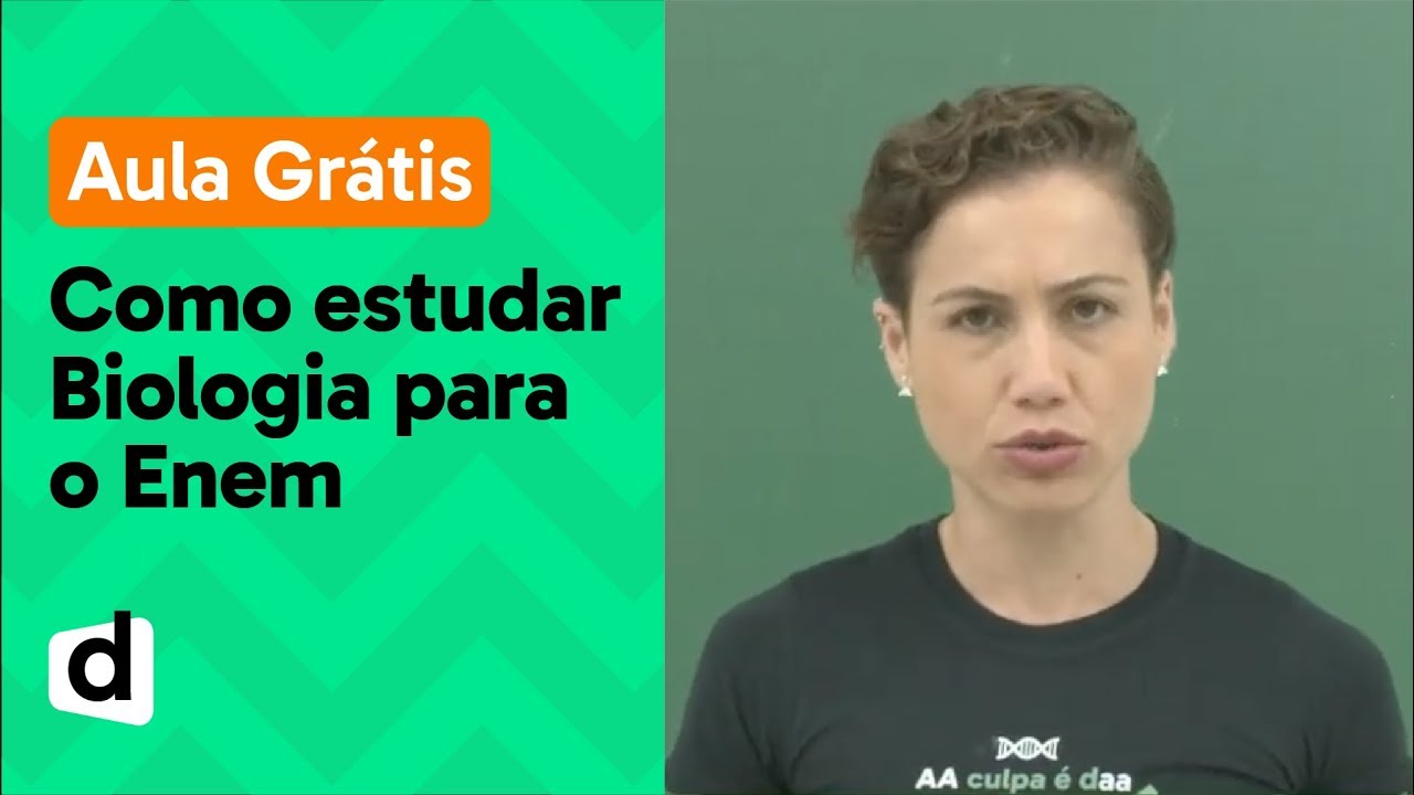 Ao Vivo Como Estudar Biologia Para O Enem Descomplica Enem