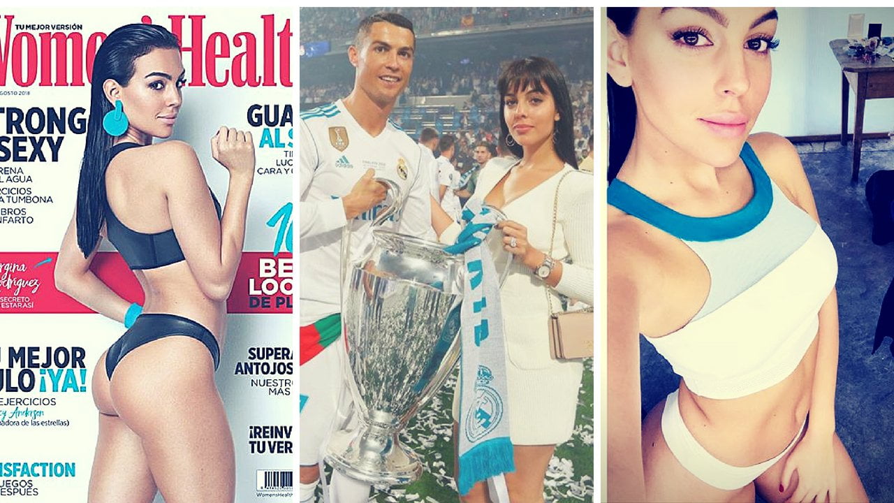 La Novia De Cristiano Ronaldo Georgina Rodríguez En Sensual Portada