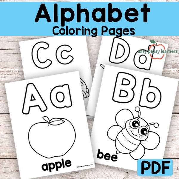 Alphabet Coloring Pages Easy Peasy Learners In Alphabet Hot Sex Picture