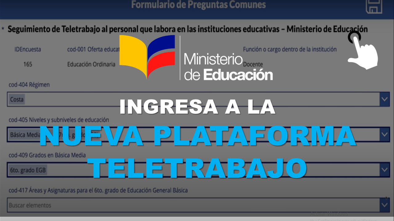 Nueva Plataforma Teletrabajo Del Ministerio De Educación 【2020