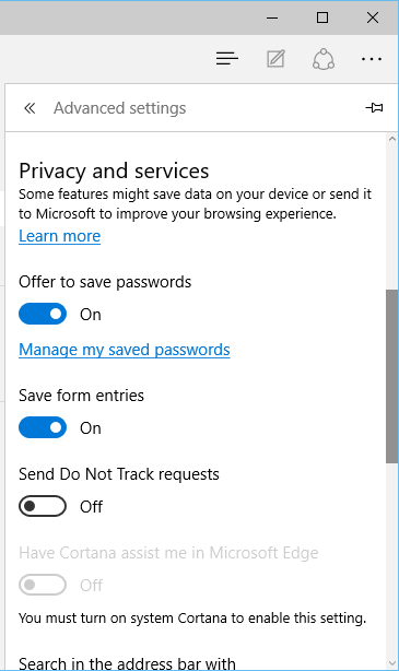 How Many Privacy Settings In Microsoft Edge And How To Set Them Up