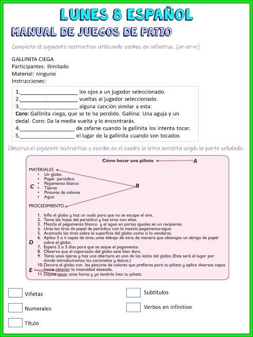 Instructivo Del Juego La Gallinita Ciega Como Jugar A La Gallinita