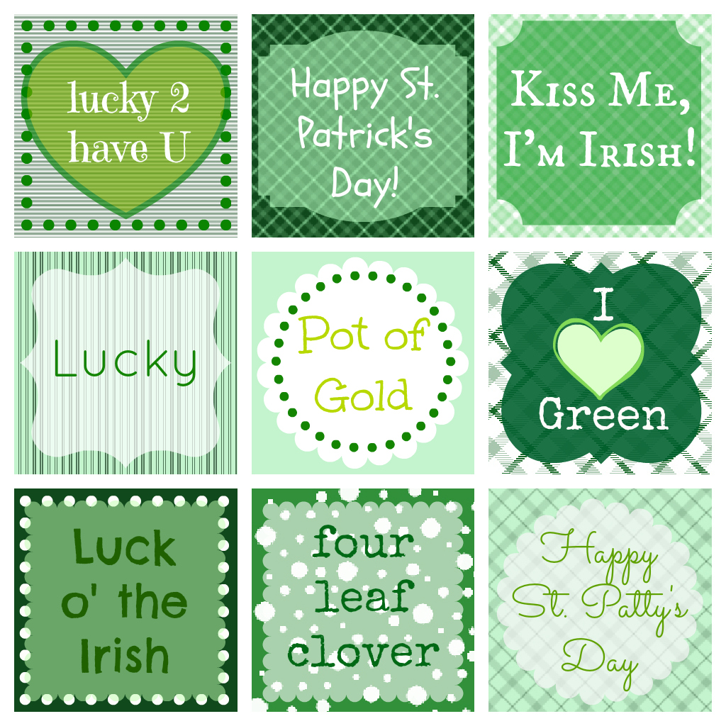 Free St Patricks Day Printables