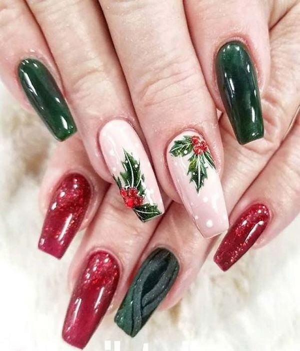 65 Best Christmas Nail Art Ideas For 2020 For Creative Juice