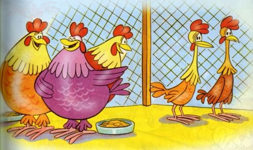 La Gallina Y Sus Pollitos Cuento Aceituneros Altivos Cuentos