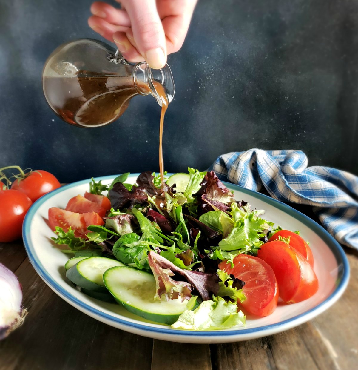 The Most Amazing Balsamic Vinaigrette Frugal Hausfrau