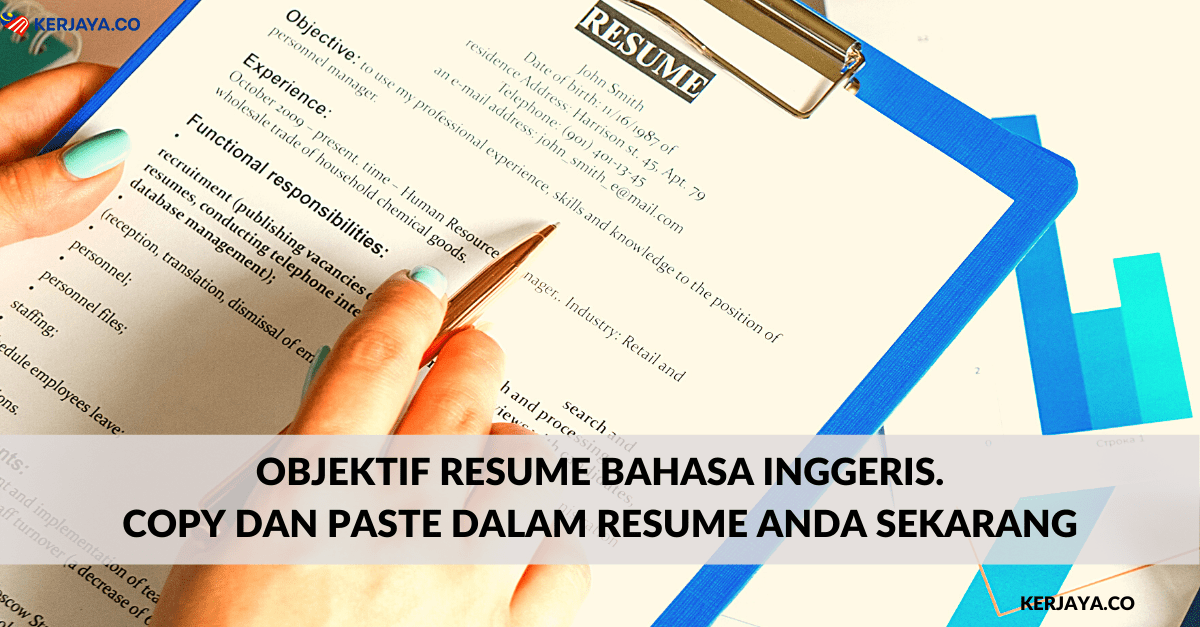 Contoh Objektif Dalam Resume Perbezaan Cv Dan Resume